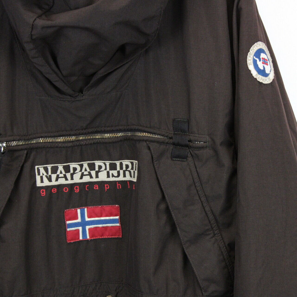 NAPAPIJRI Jacket Brown | Large – GPS Vintage